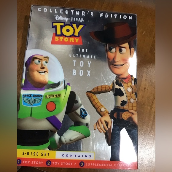 Disney | Other | Kids Dvd Movie Toy Story The Ultimate Toy Box ...